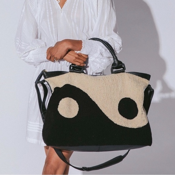 Cleobella | Bags | Cleobella Yin Yang Black Weekender Bag | Poshmark